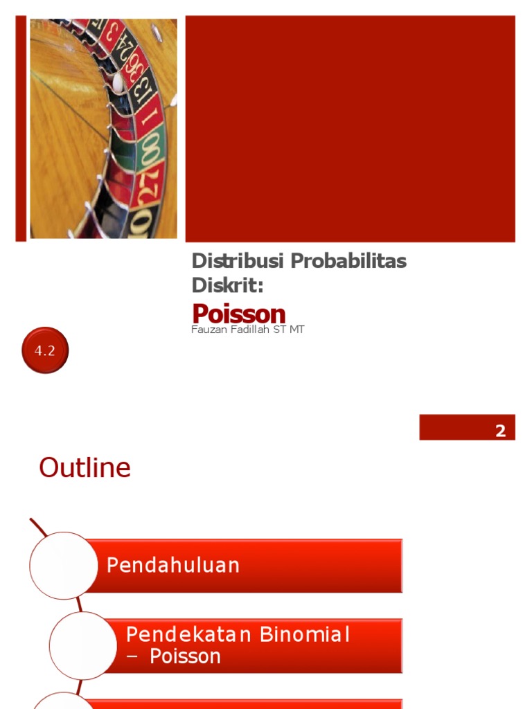4b Distribusi Diskrit Poisson | PDF