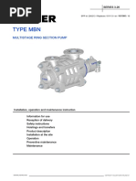 KSB Pump Multitec Spec | PDF | Pump | Chemical Engineering