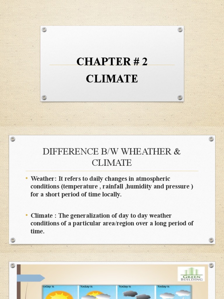 Chapter # 2 Climate | PDF | Climate | Flood