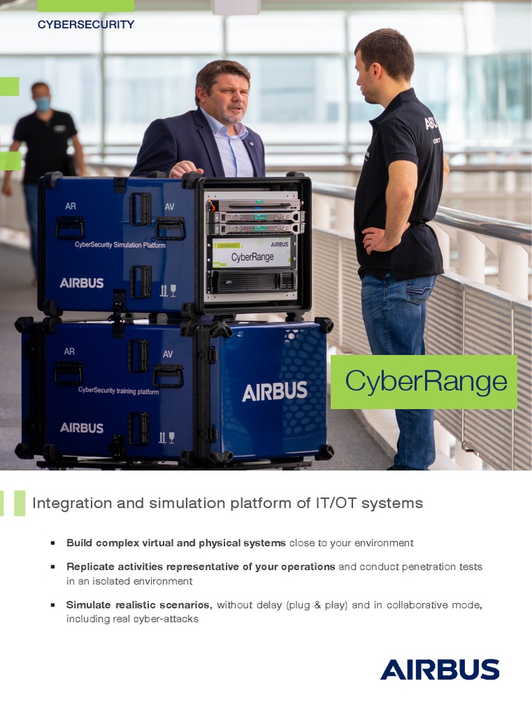 Airbus-CyberSecurity_CyberRange-EN-1 | PDF | Simulation | Security