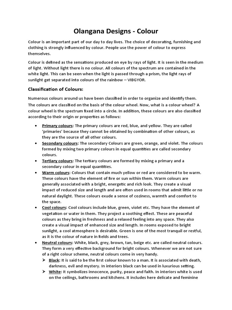 The Science of Colour: A Comprehensive Guide to Understanding Colour ...