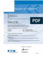 Eaton 9130: Service Manual | PDF | Power Inverter | Power Supply