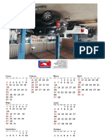 Calendario Michel Zbinden 2025 | PDF