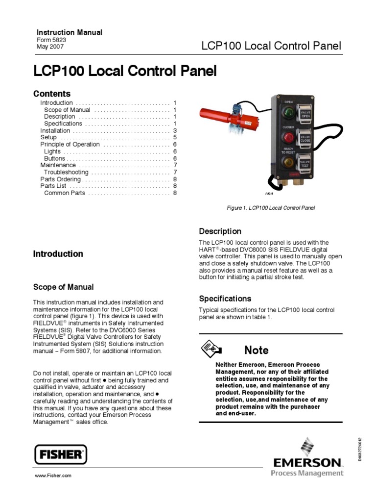 LCP100 Local Control Panel | Download Free PDF | Electrical Wiring | Switch