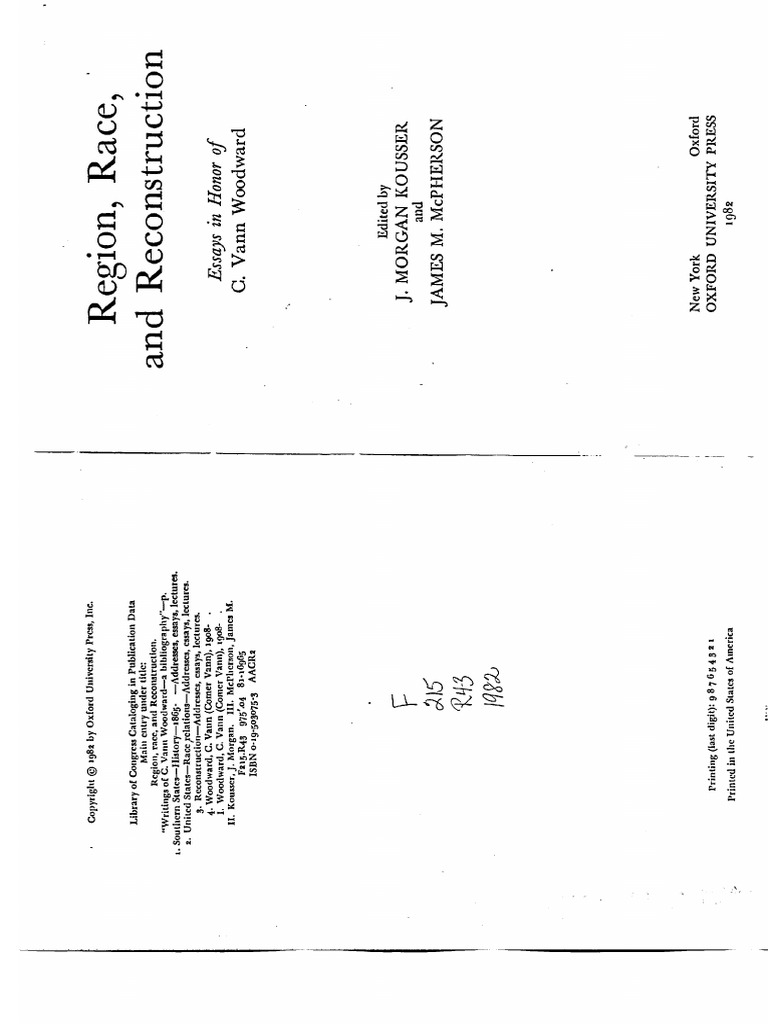 Barbara Fields Ideology and Race in American Historypdf | PDF