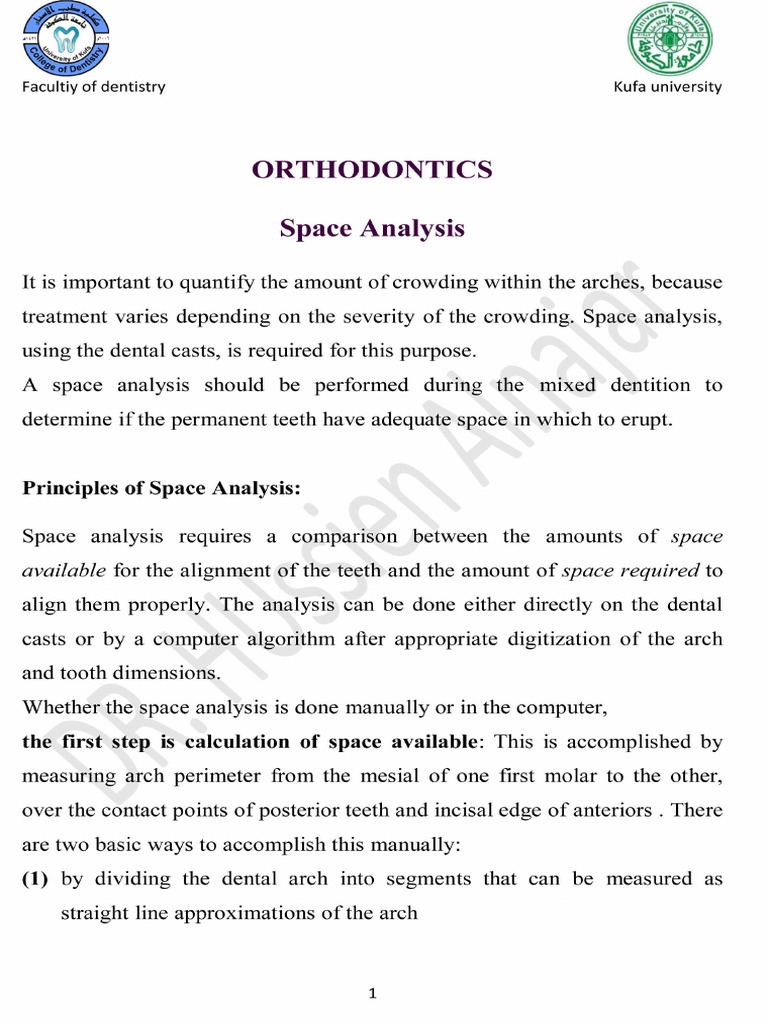 Space Analysis | PDF