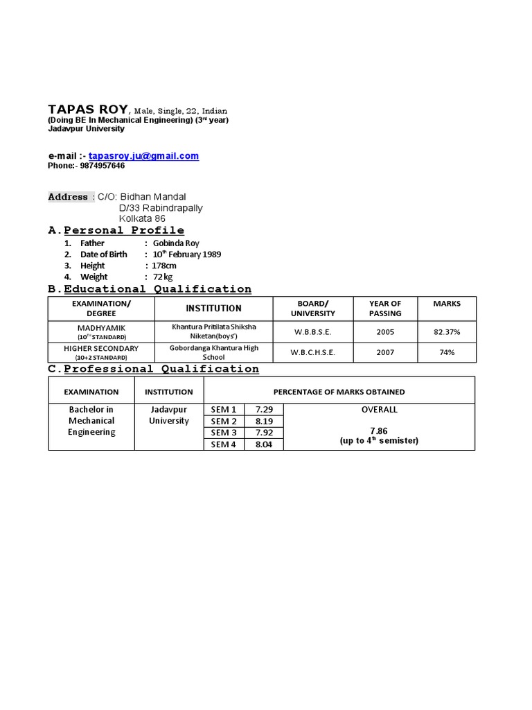Tapas Roy | PDF