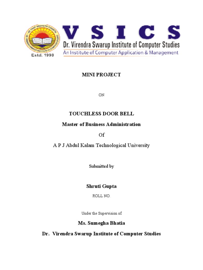Touchless Door Bell | PDF | Operational Amplifier | Infrared
