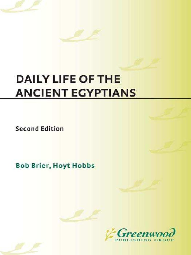 Daily Life in Ancient Egypt PDF | PDF | Egyptian Pyramids | Ancient Egypt
