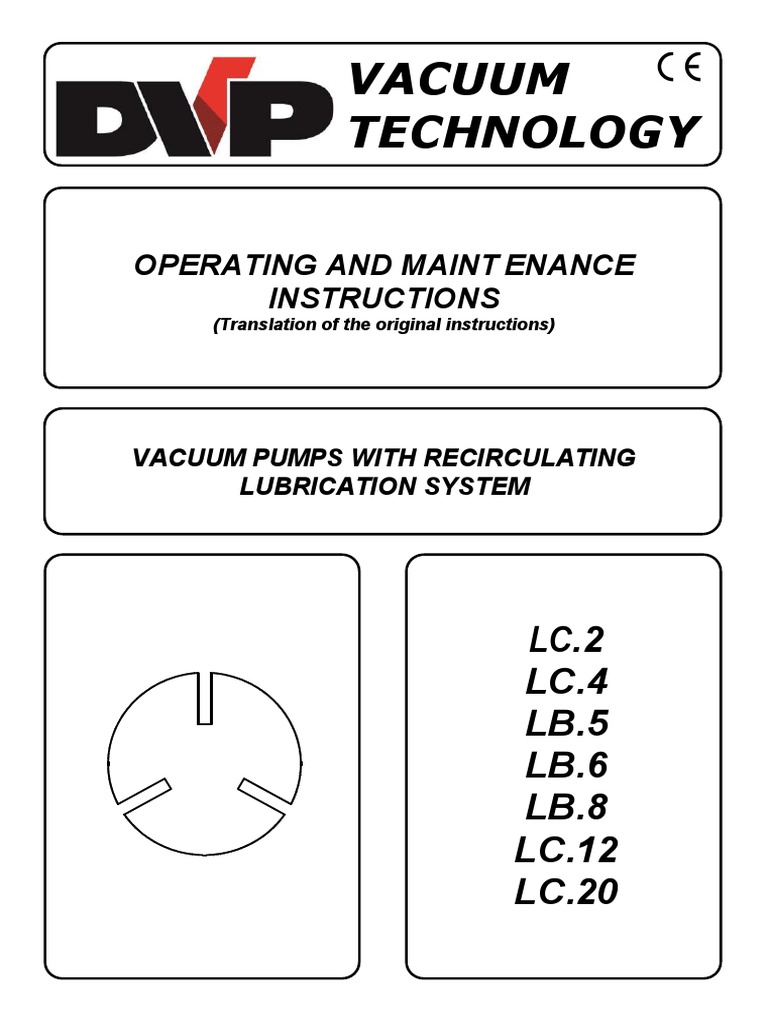 DVP Instructions Multilanguage | PDF | Pump | Pipe (Fluid Conveyance)
