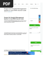 Hospital Management System in PHP CodeIgniter With Source Code - CodeAstro | PDF | Php | Medical ...
