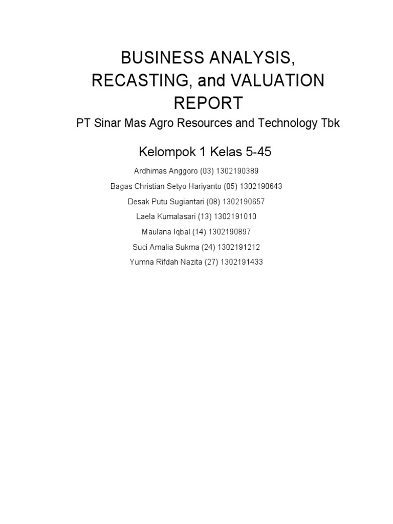 Analisis Keuangan PT Smart Tbk 2023 | PDF