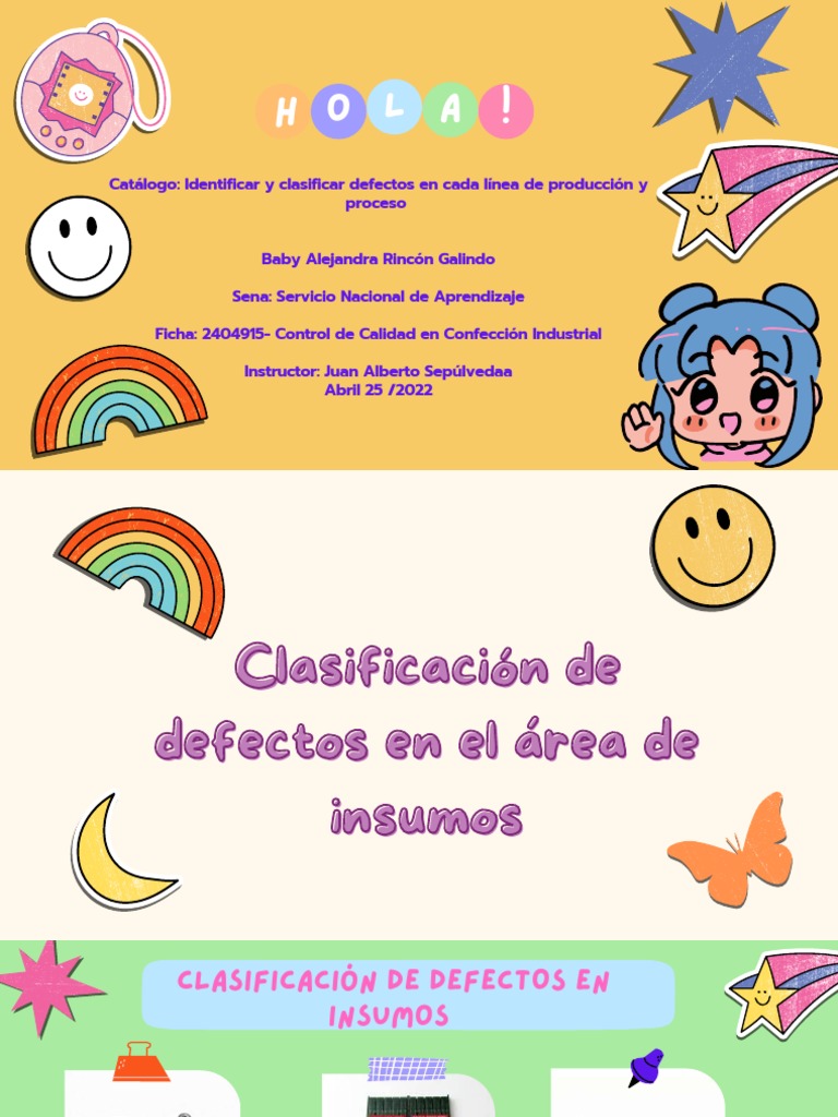 Catalogo, Defectos | PDF