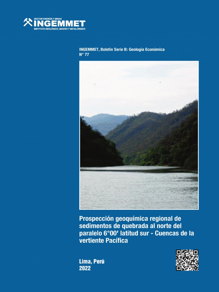 B077-Prospeccion Geoquimica Cuencas Vertiente Pacifica | PDF | Montañas ...