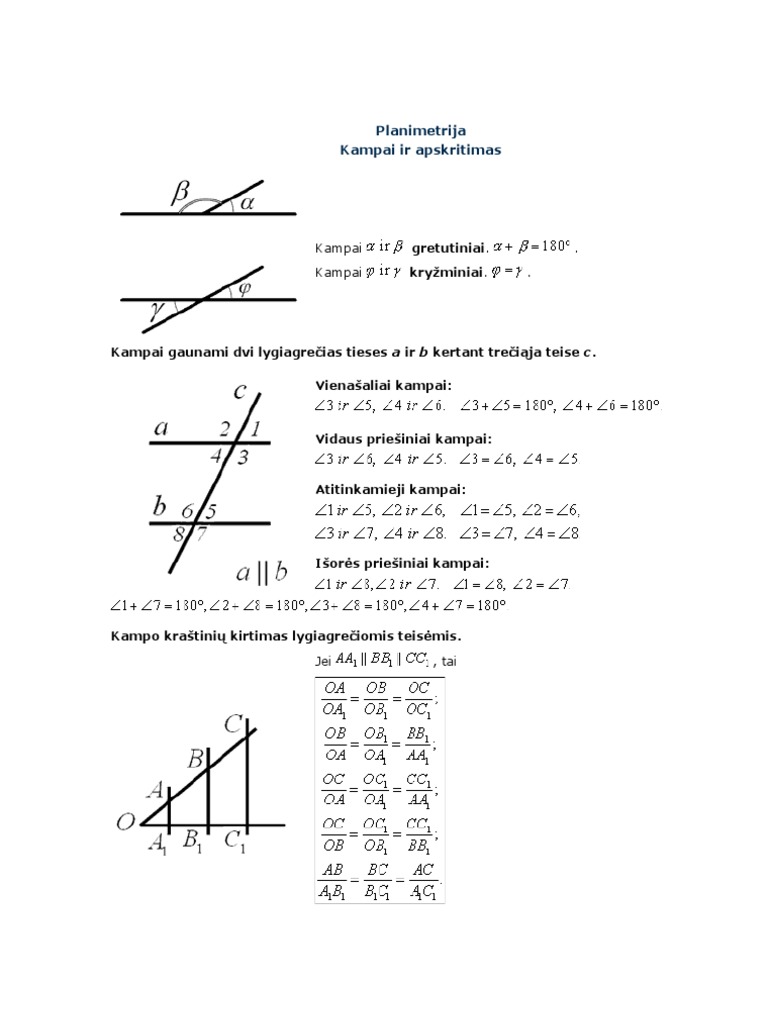 Planimetrija | PDF