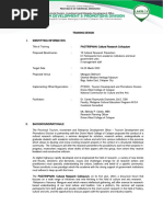 Activity Proposal Sample | PDF | Change | Behavior Modification