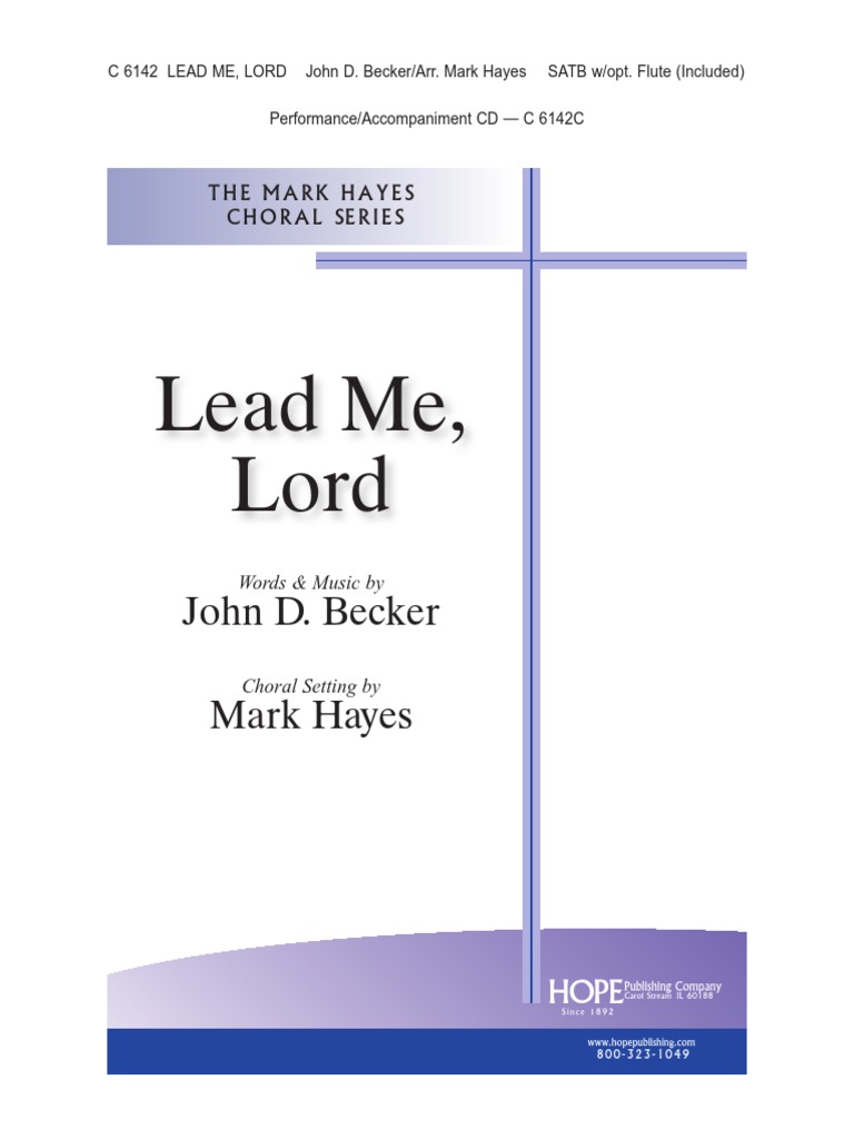 Lead Me Lord Fix | PDF