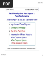 Ternary Phase Diagrams | PDF | Phase Diagram | Thermodynamics