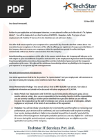 Concentrix Offer Letter | PDF