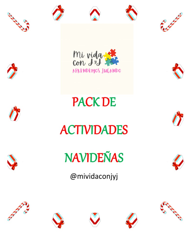 Pack de Actividades Navideñas para Niños | PDF | Navidad