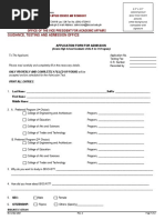 Bucet Form | PDF