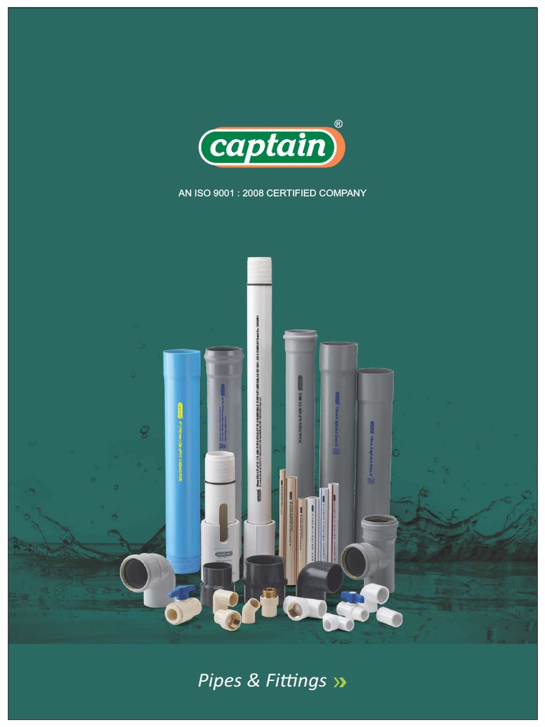 Product Catalog for Captain Pipes Ltd. | PDF | Pipe (Fluid Conveyance ...