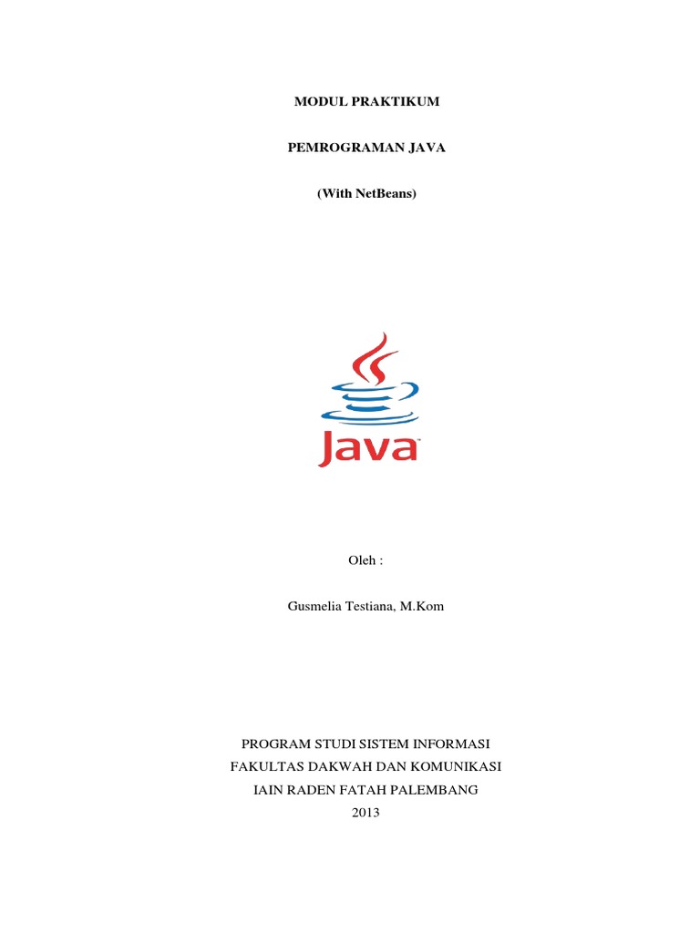 Modul Praktikum Java Gusmelia | PDF