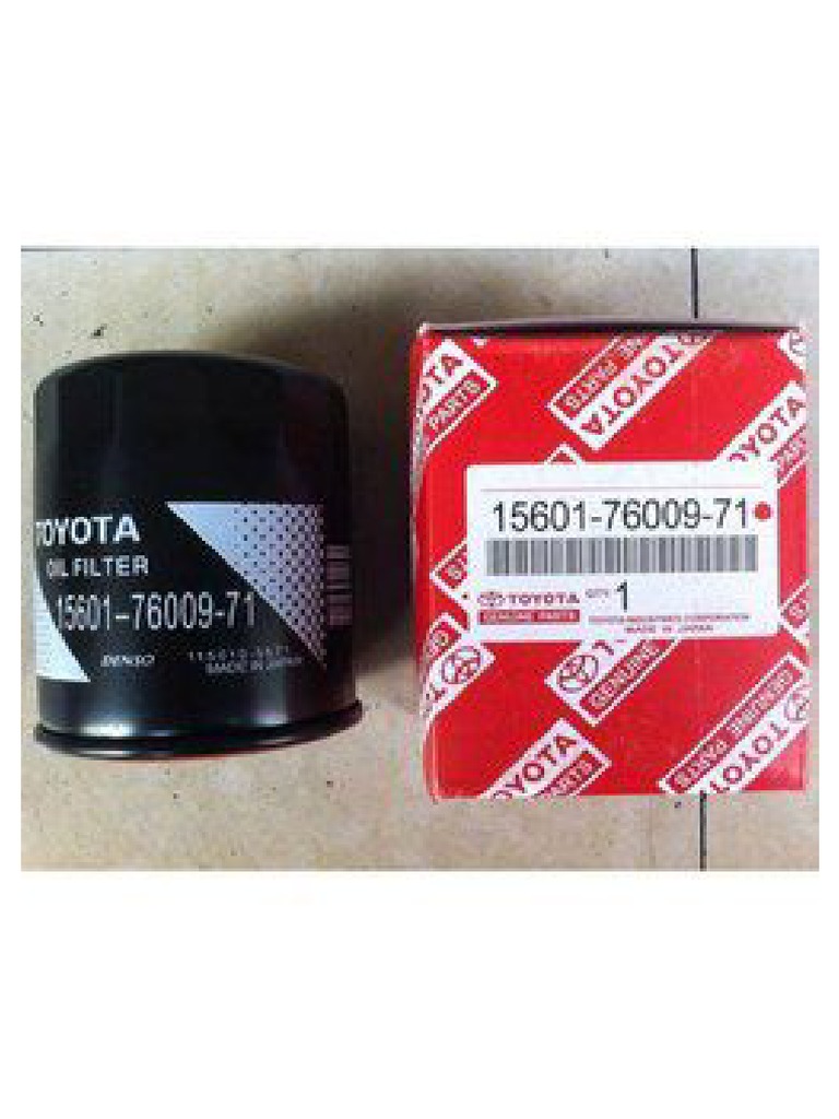 Oil Filter 15601-76008-71 | PDF