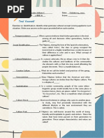 Mango Street Anticipation Guide | PDF