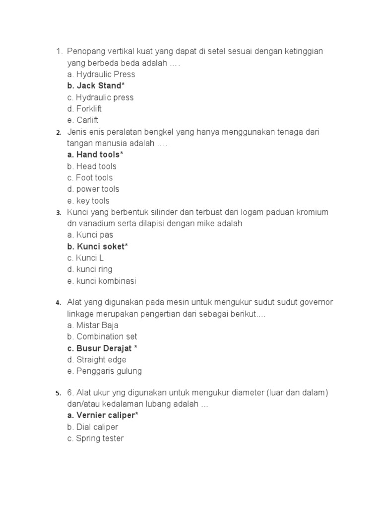 Soal Ujian Sasis | PDF