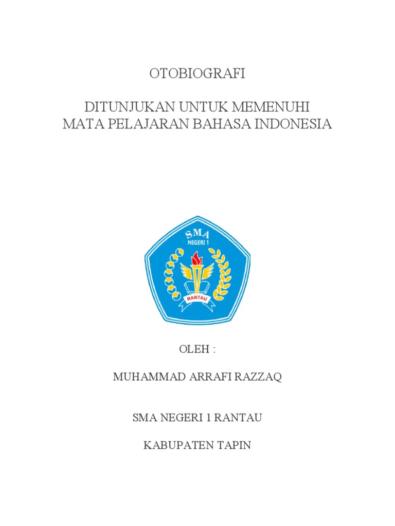 Otobiografi Muhammad Arrafi Razzaq | PDF