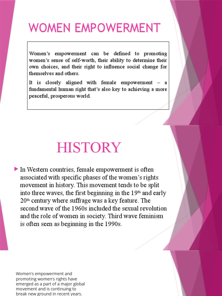 Women Empowerment | PDF | Woman | Gender Studies