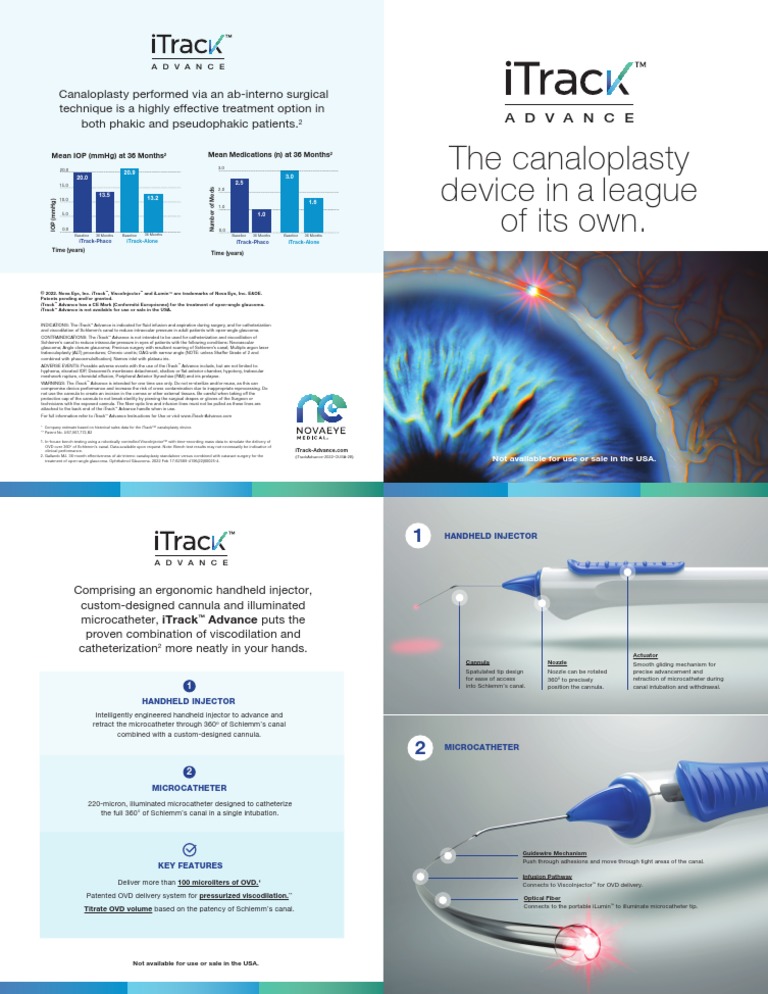 Itrack Advance Brochure | PDF | Glaucoma | Clinical Medicine
