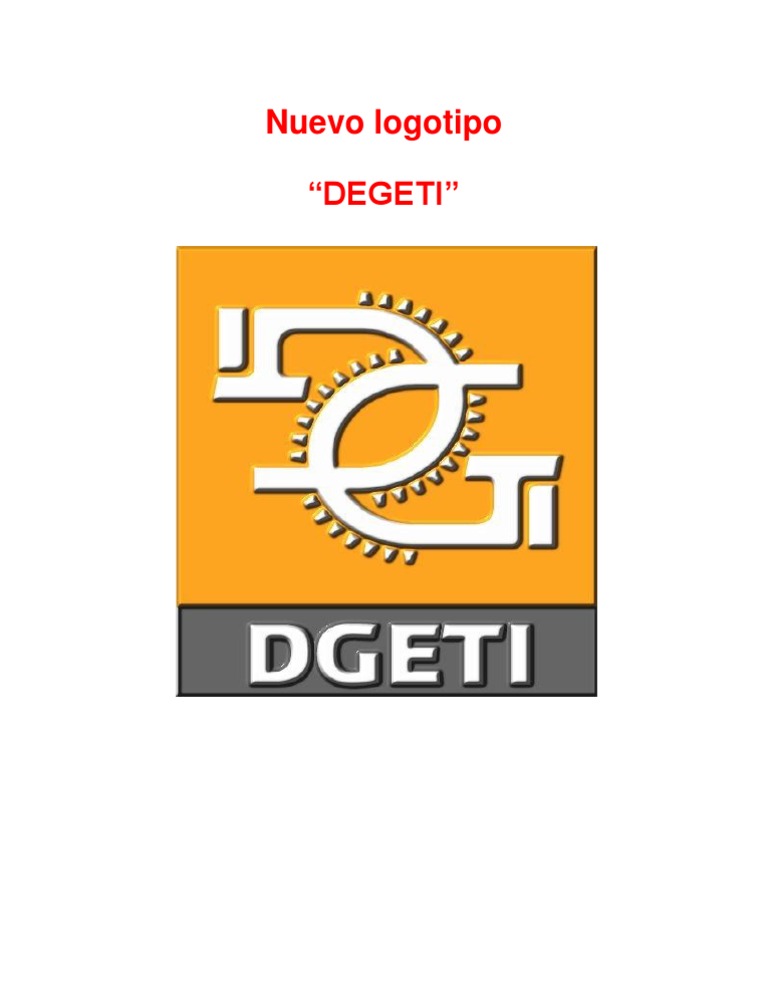 Nuevo Logotipo DGETI | PDF