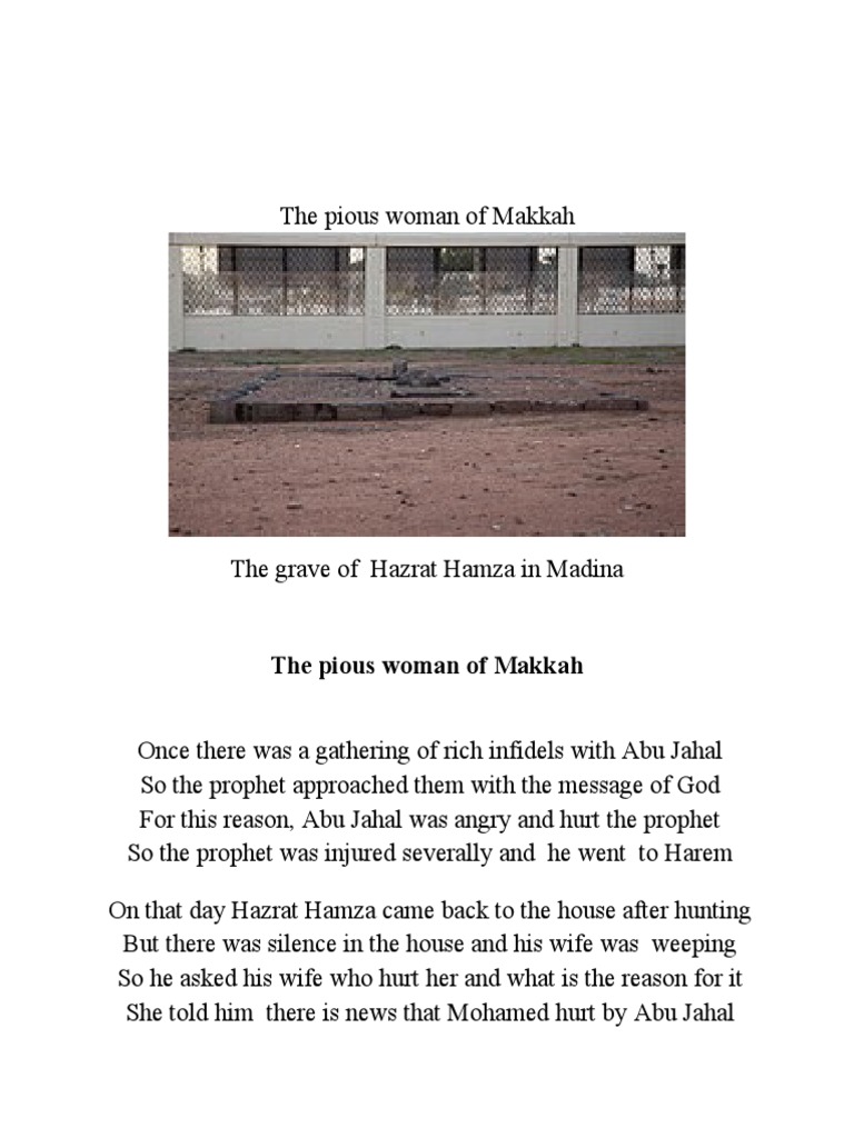 The Pious Woman of Makkah | PDF