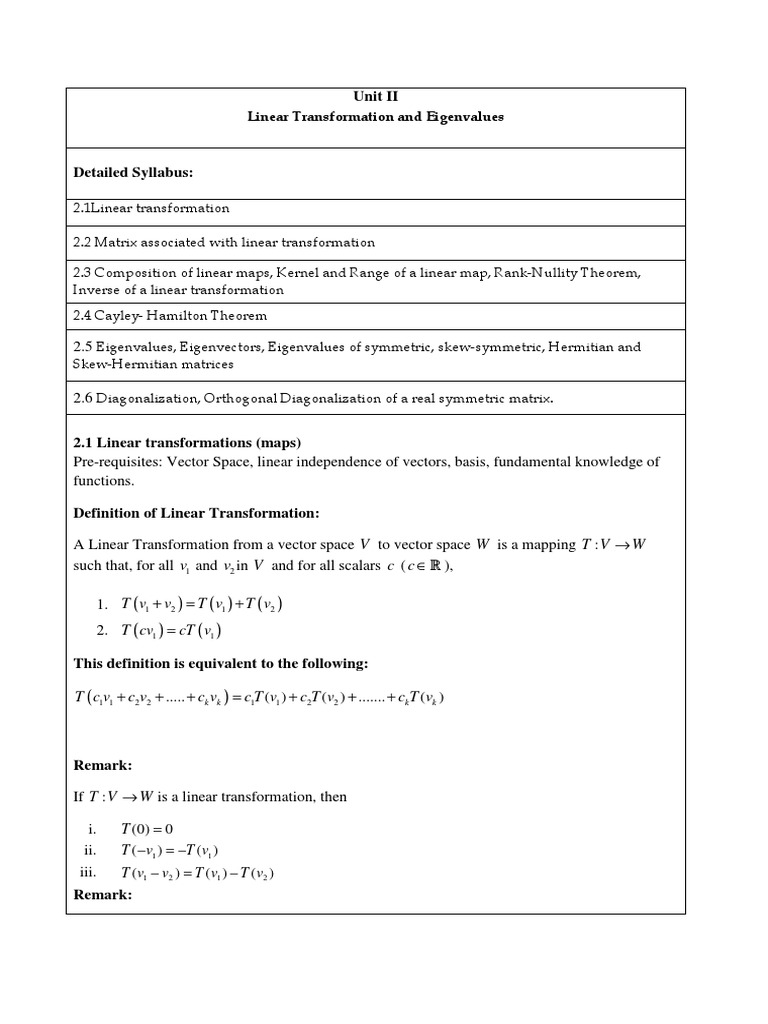 Unit 2 Sessionwise Problems | PDF | Eigenvalues And Eigenvectors ...
