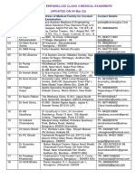 Panel Doctors List-India | PDF | Health Care