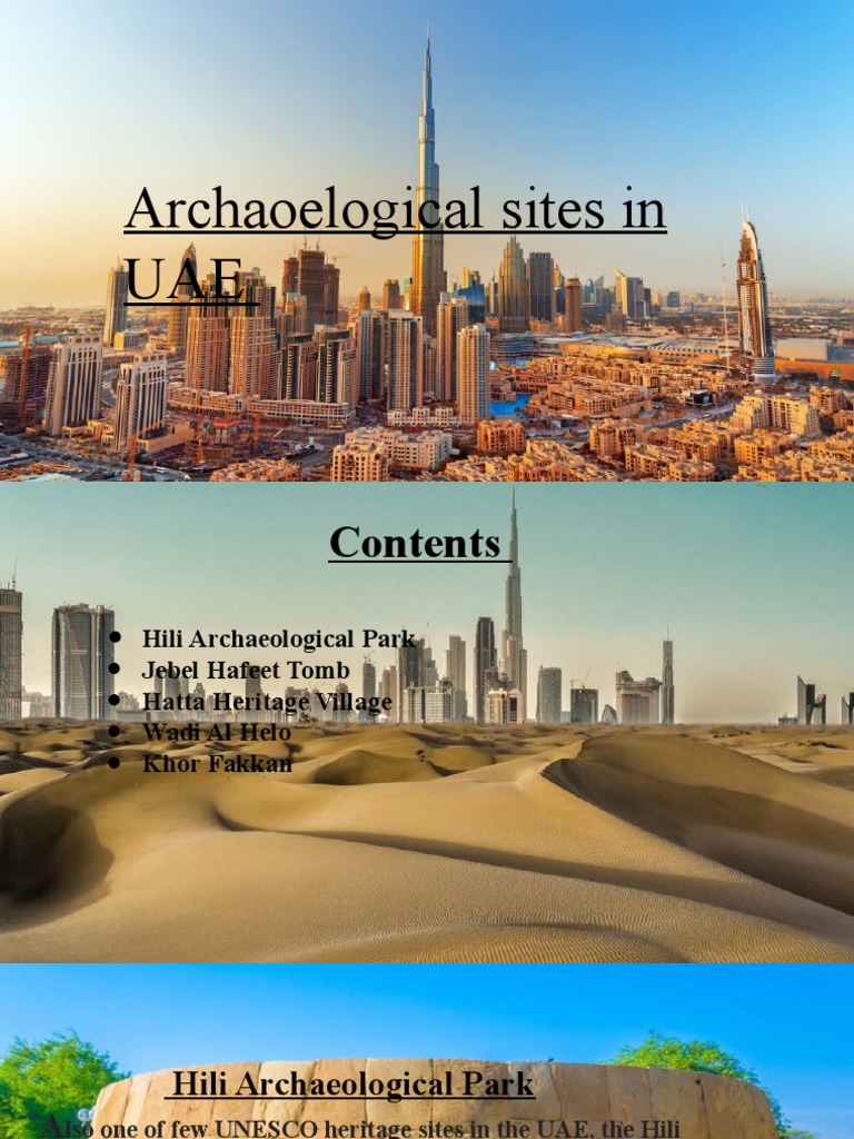 Archaeological Sites in UAE | PDF
