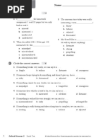Mid Listening Test Grade 4 | PDF