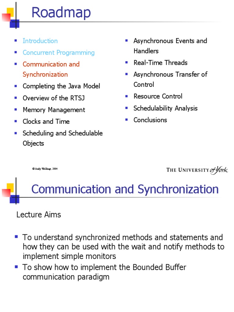 Concurrent Programming Communication And Synchronization Pdf Method Computer Programming