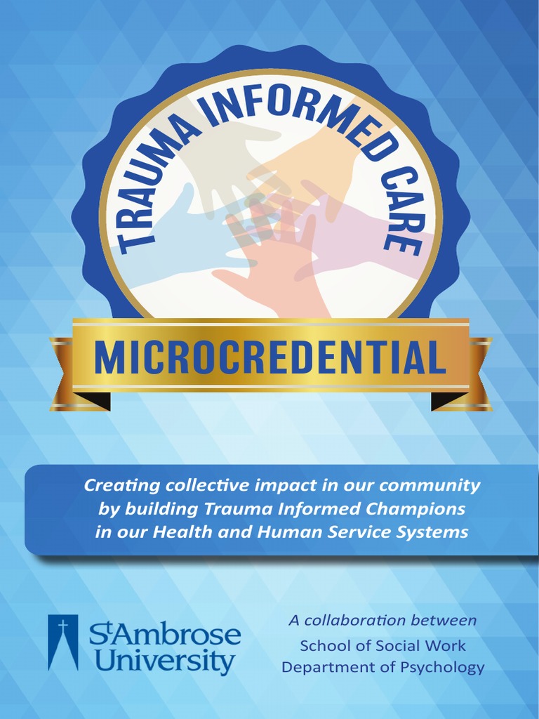 2022-2023 Trauma Informed Care Microcredential Information Booklet | PDF | Psychological Trauma ...