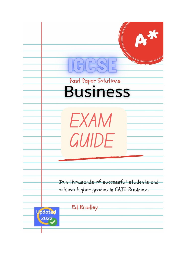 IGCSE Business Exam Guide | PDF | Recruitment | Test (Assessment)