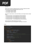 Tugas 2 Basis Data - Tugas Praktikum - SQL Dan DML | PDF | Metode & Bahan Ajar | Komputer