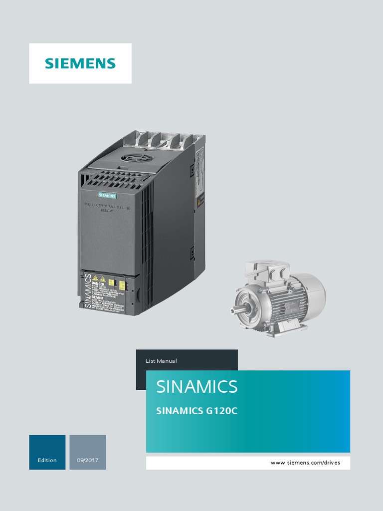 G120C List Manual 0917 en-US | PDF | Parameter (Computer Programming ...