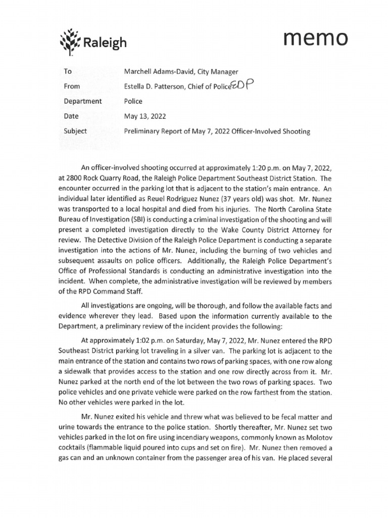 RPD 5 Day Report | PDF | Police | Law Enforcement