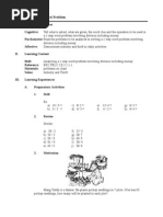 Solving Routine and Non-Routine Problems Involving Division of | PDF