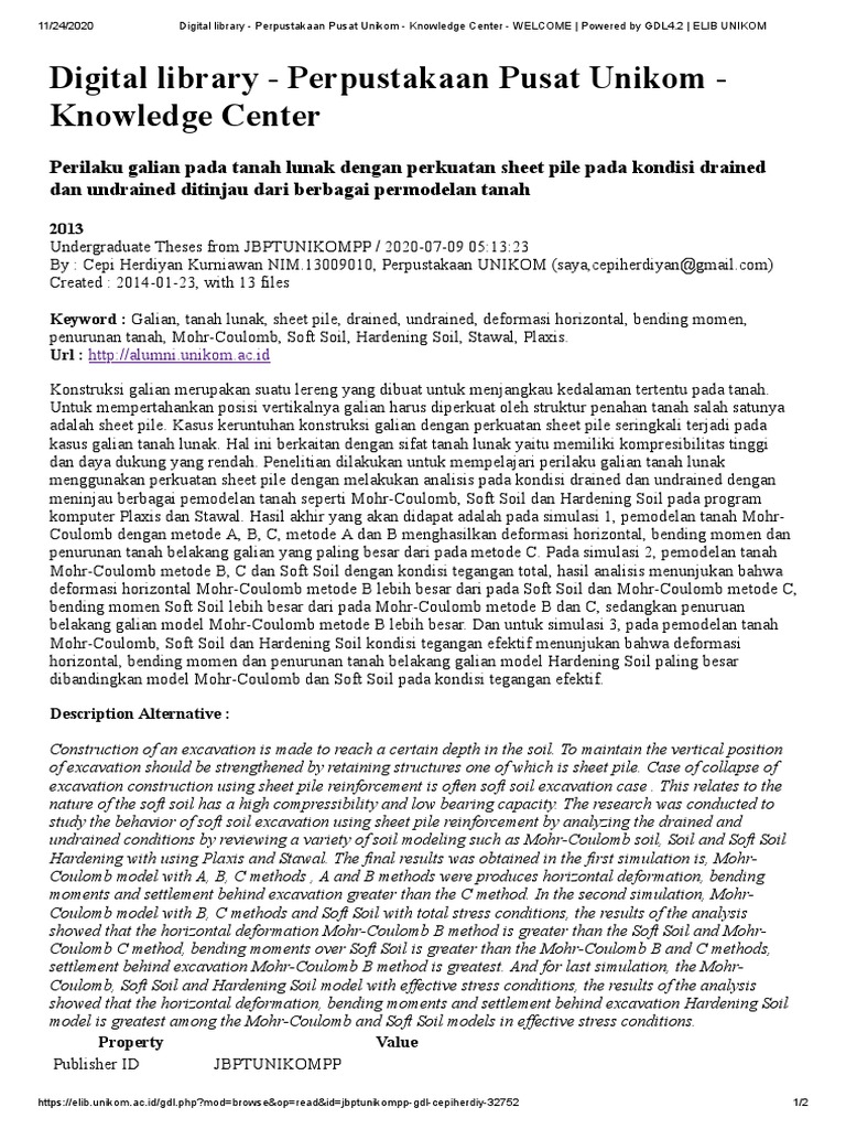 Digital Library - Perpustakaan Pusat Unikom - Knowledge Center ...