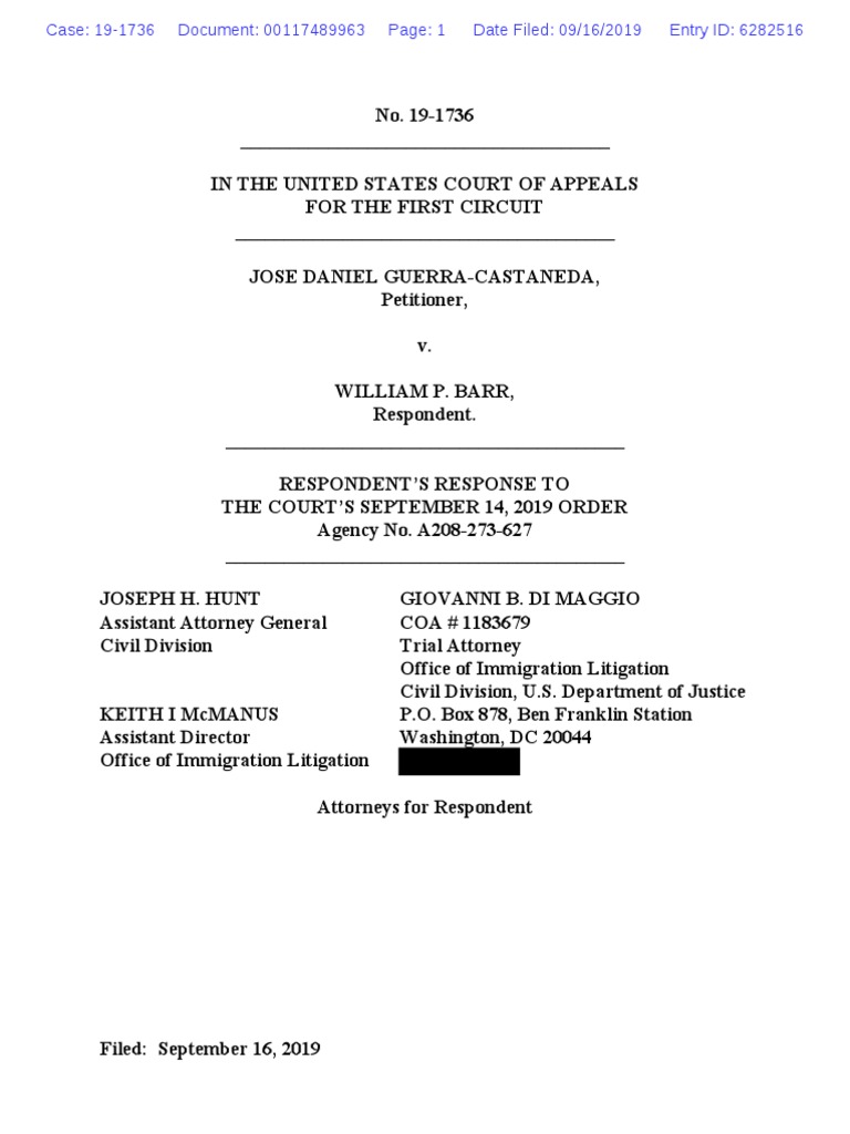 Government's First Contempt Response | PDF | Politics | Law