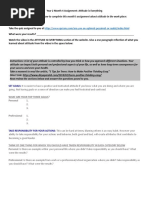 Vol. 2 - Module 5 Act. - Attitude | PDF | Adult Education | Self Esteem