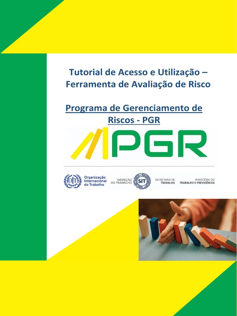Tutorial da Ferramenta PGR de Riscos | PDF | Cor | Informação